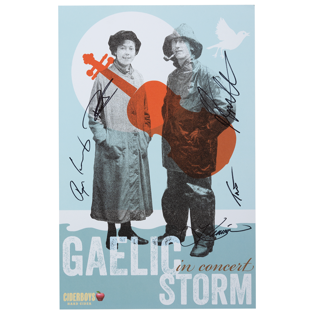 Gaelic Storm ( Autographed Poster )