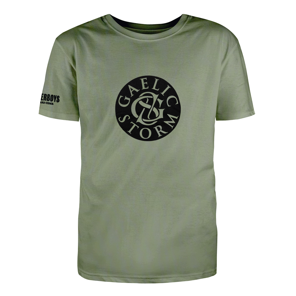 Light Green Logo Tee – Gaelic Storm